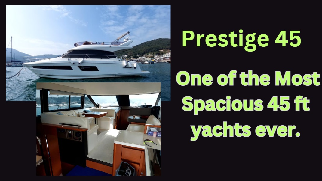 Prestige 45 walkthrough boat video - Asia Boating | New & Used Boats ...